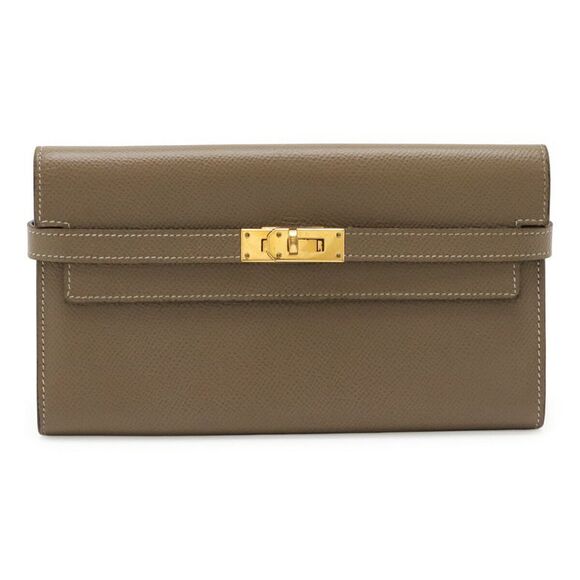 Hermès | Bags | Hermes Kelly Wallet Long Bifold Leather | Poshmark